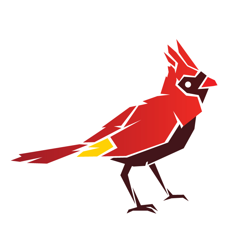 Icon – Full colour – Red Bird